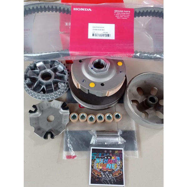 Jual paket cvt honda vario 110 karbu, vario 110 techno cbs kode-kvb ...