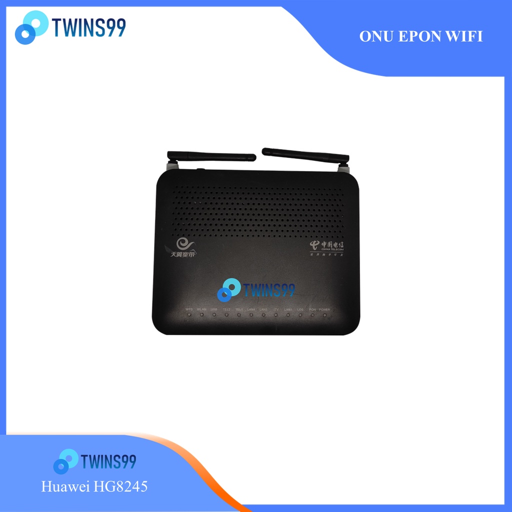 Jual ONU EPON WIFI Huawei HG8245 Bukan Baru Dengan Adaptor | Shopee ...