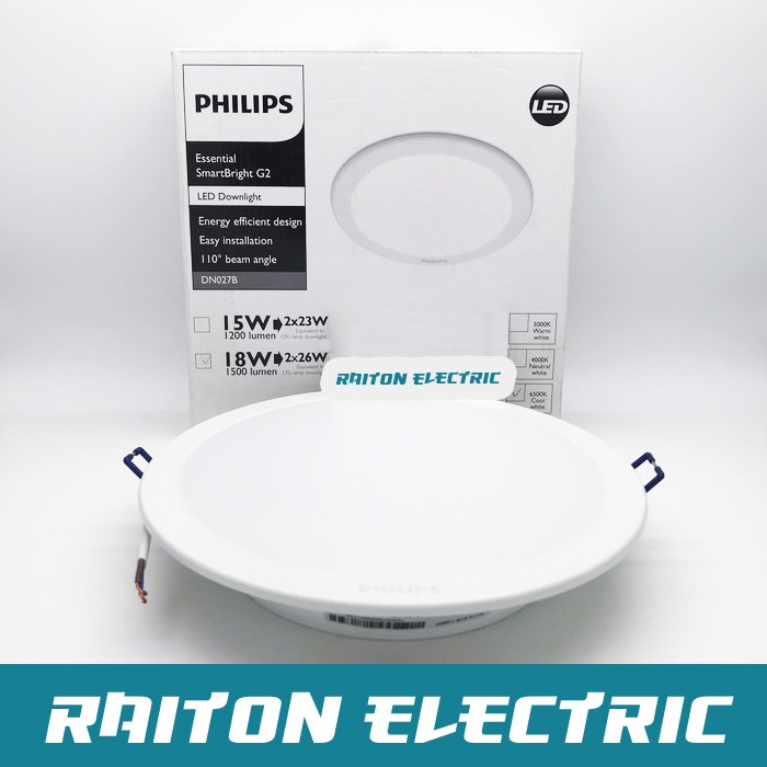 Jual Lampu Downlight LED 7inch 18watt 7" 18W Putih/Kuning DN027B ...