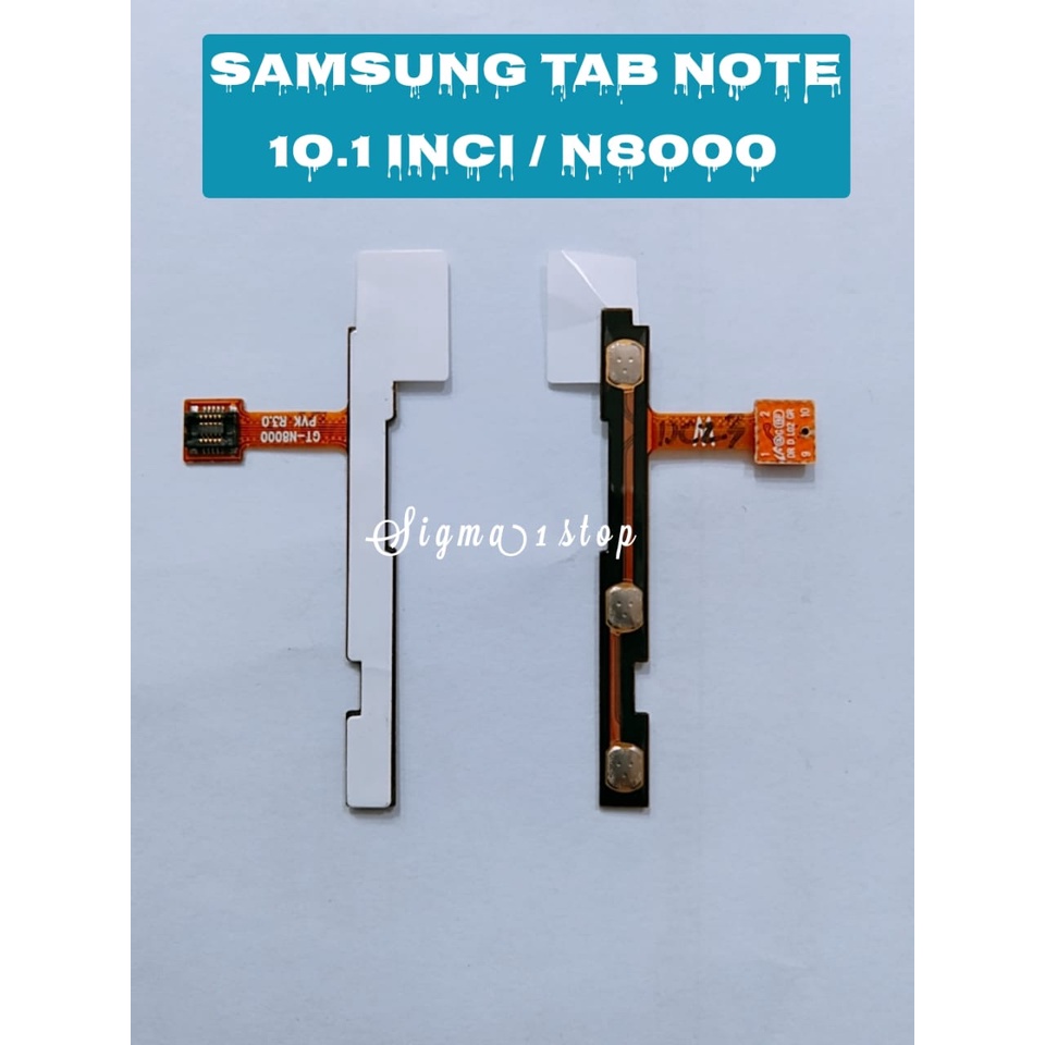 Jual SAMSUNG TAB NOTE 10,1 INCHI N8000 FLEXIBLE POWER + VOLUME FLEKSIBEL TOMBOL ON OFF | Shopee ...