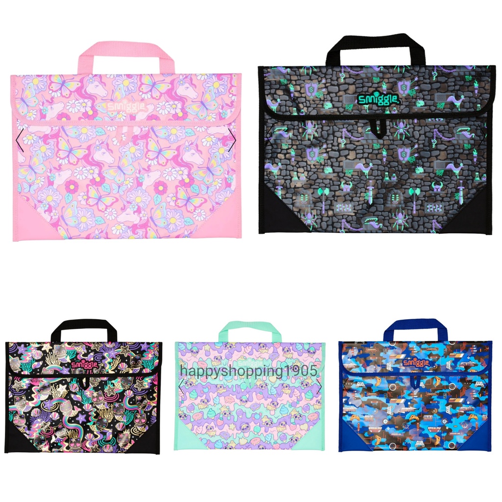 Jual Smiggle Book Bag, smiggle tempat buku gambar | Shopee Indonesia