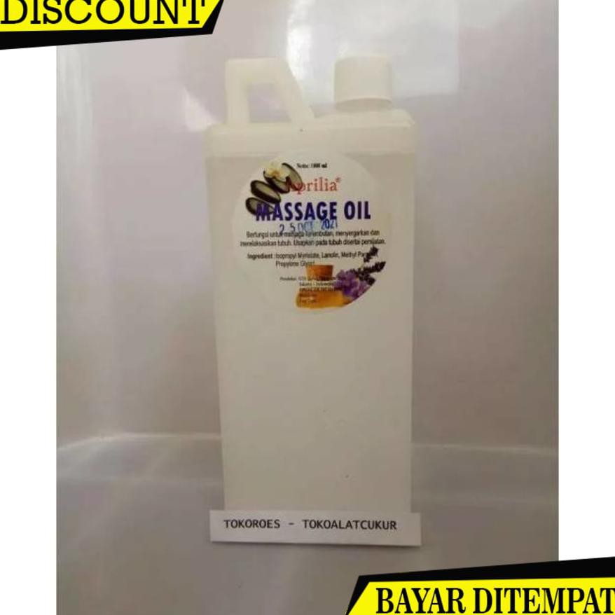 Jual (BAYAR DITEMPAT) MINYAK PIJAT MASSAGE OIL APRILIA/LARASATI 1LITER G4329 | Shopee Indonesia