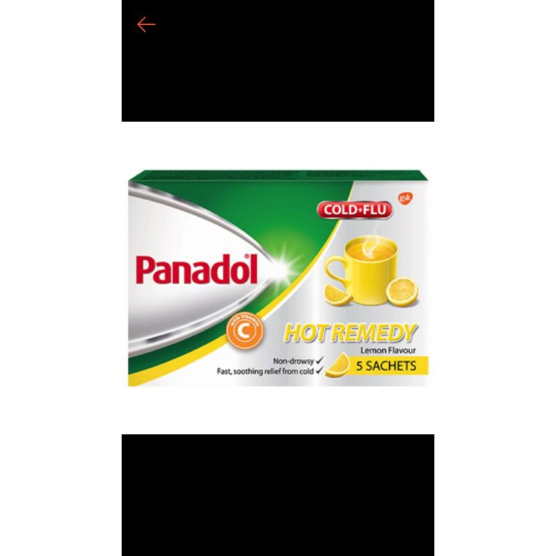 Jual Panadol Cold & Flu Hot Remedy 5 Sachets Singapore | Shopee Indonesia
