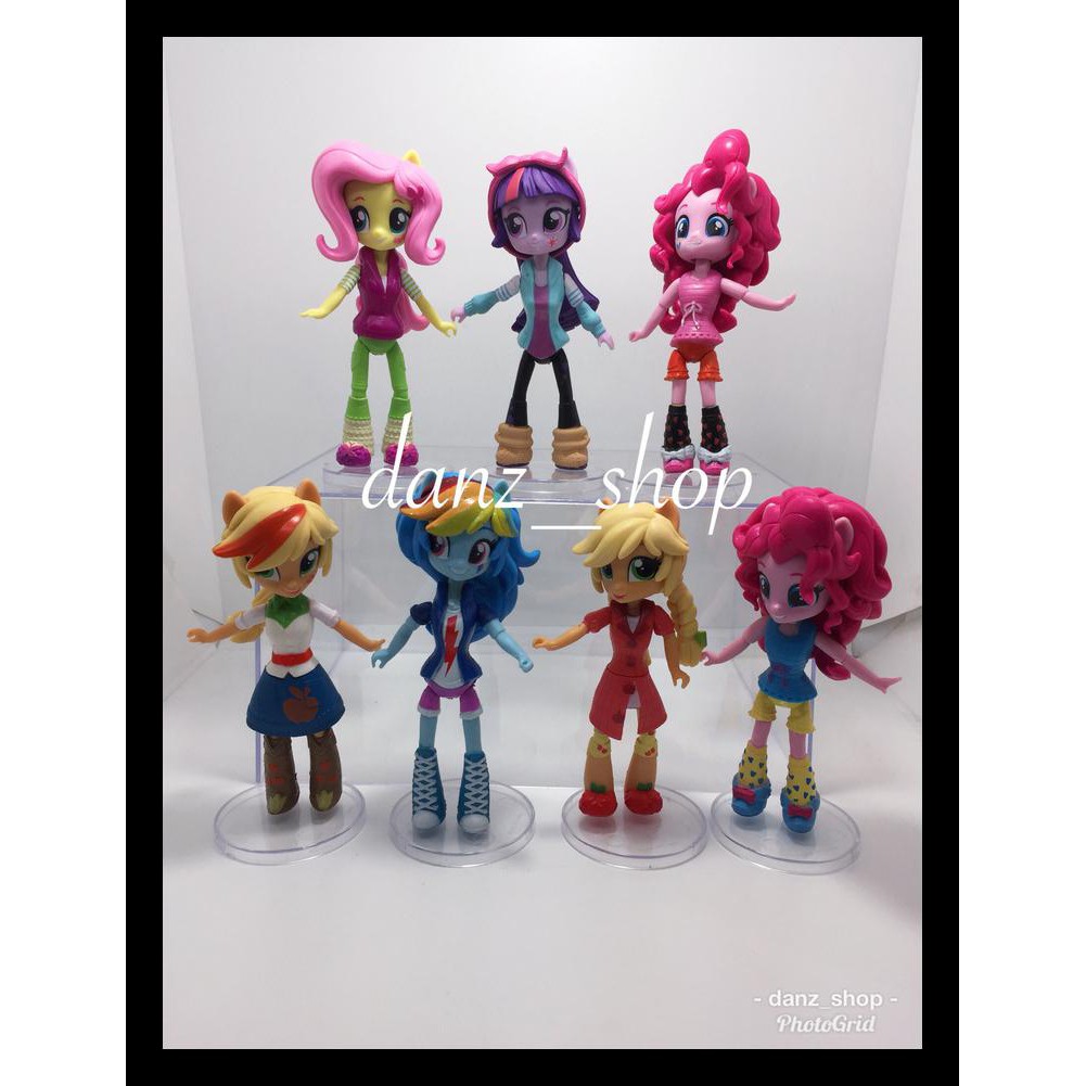 Jual Promo! Figure My Little Pony Equestria Girls Tinggi 14 Cm Set Isi ...
