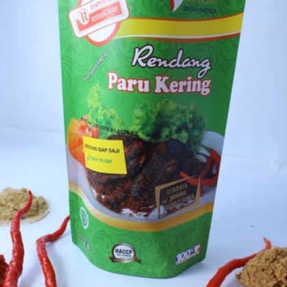 Jual Rendang Paru Kering Riry 200g Oleh-Oleh Asli Cemilan Kampung ...