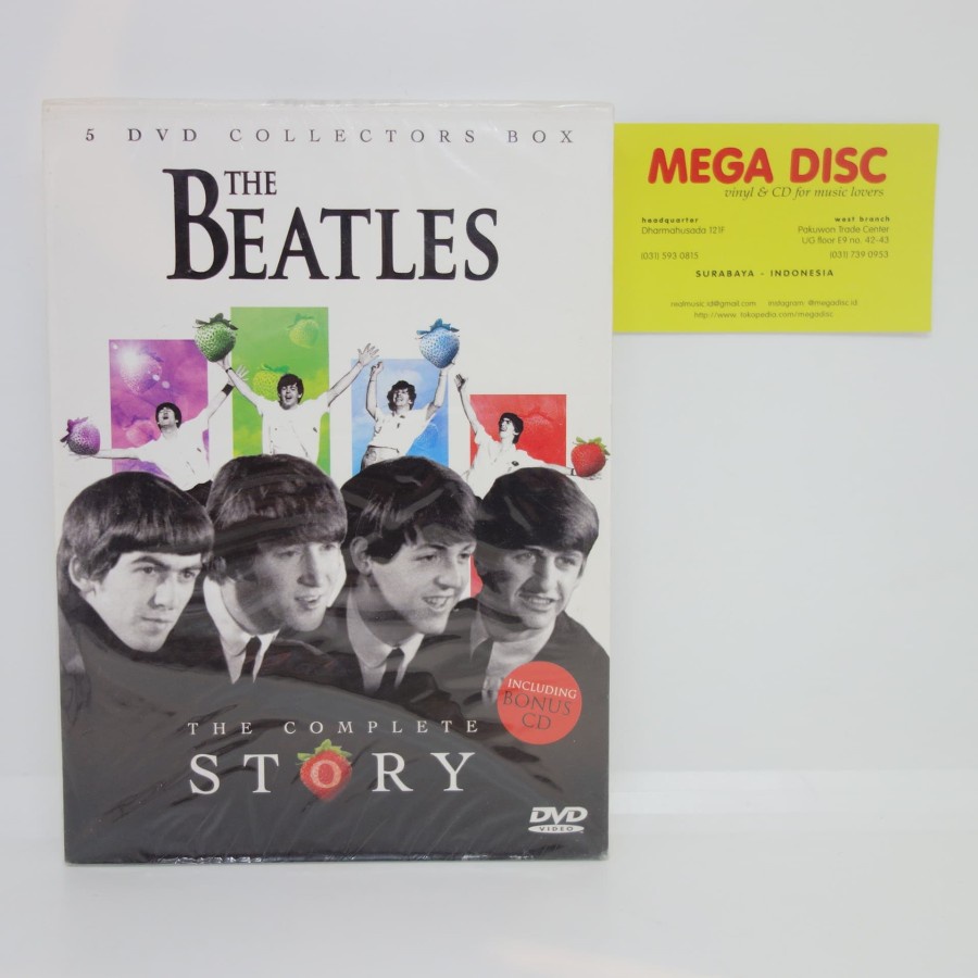 Jual DVD Beatles - The Complete Story 5DVD Collectors Box | Shopee Indonesia