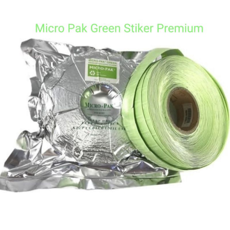 Jual Micro-Pak® Green Stickers Premium | Shopee Indonesia