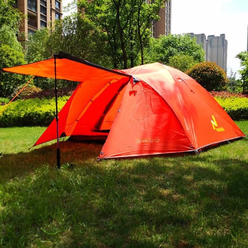 Jual Tenda Tendaki Camping Gunung Borneo Kap 4 Orang | Shopee Indonesia