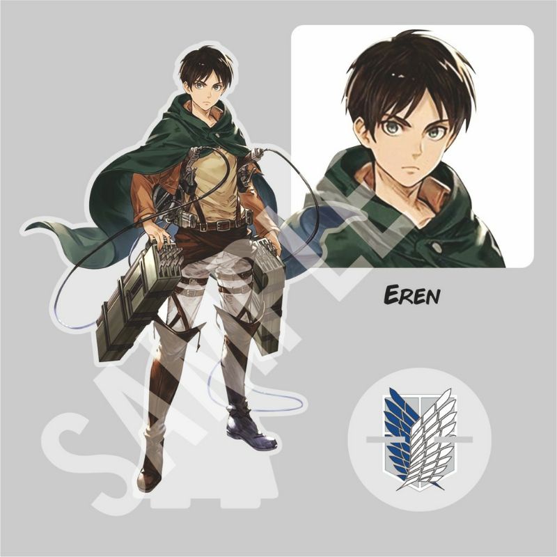Jual stande standee demon slayer, attack on titan aot, genshin impact ...