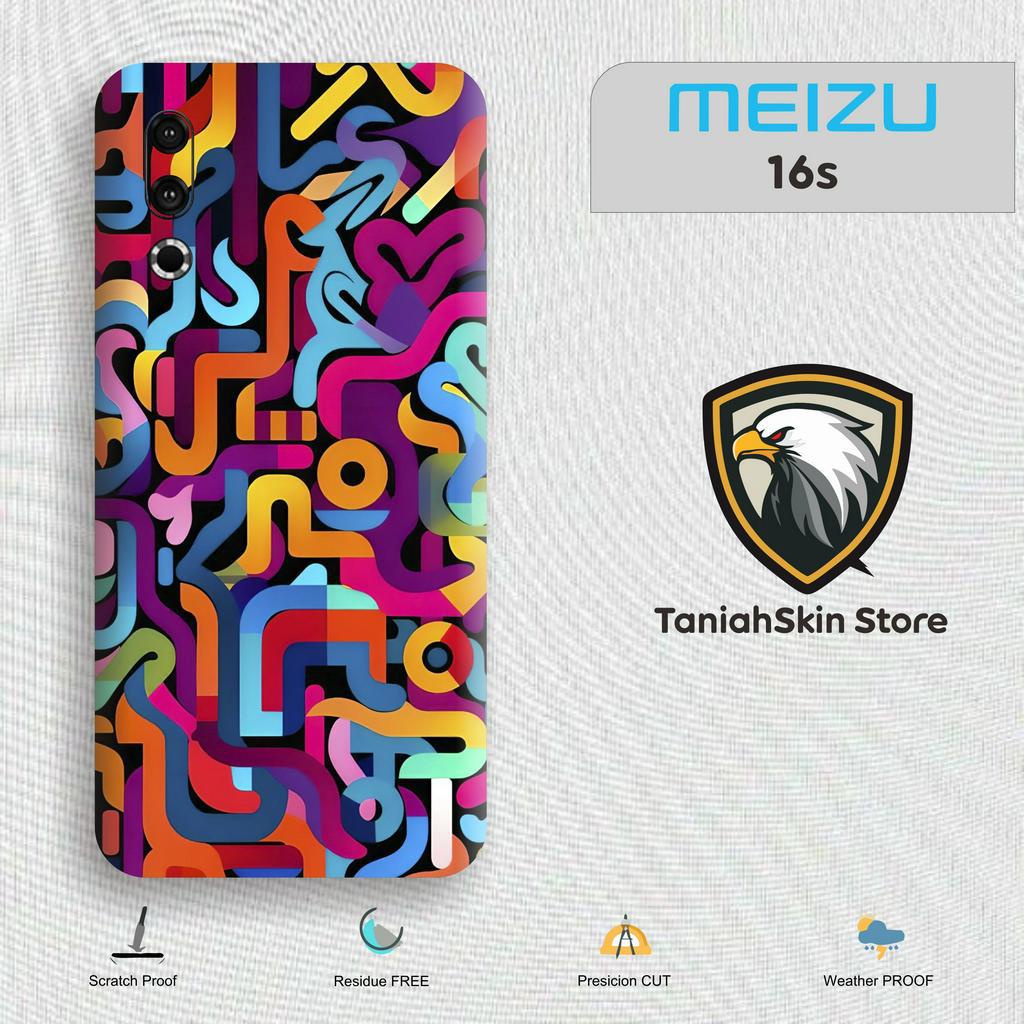 Jual *Buy1Get1* Meizu 16s Garskin Custom Stiker Bisa COD ( Case Not ...