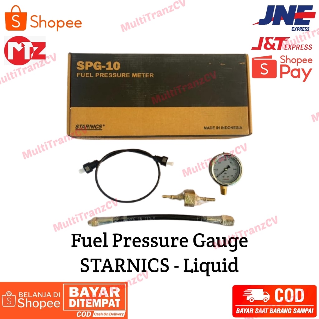 Jual FUEL PRESSURE GAUGE SGP-10 LIQUID - STARNICS / ALAT UKUR TEKANAN BAHAN BAKAR GARANSI RESMI ...