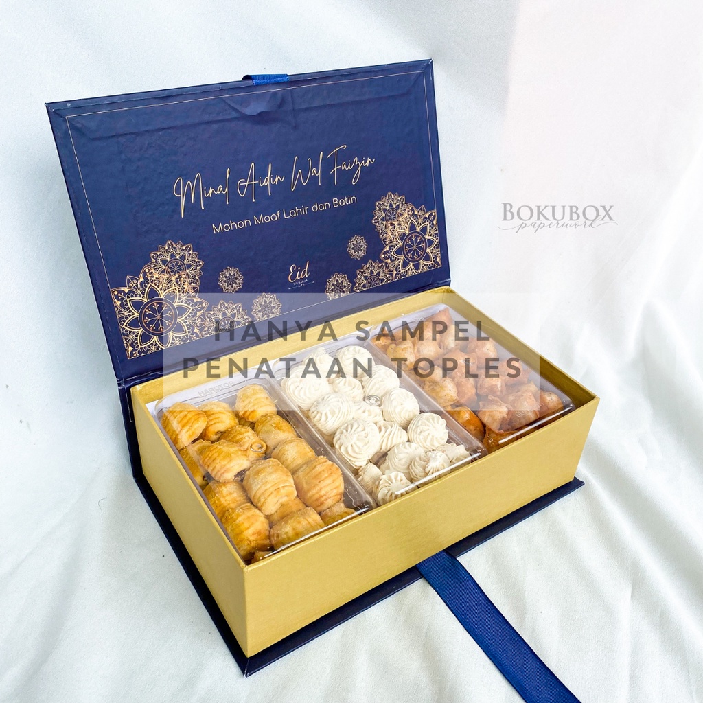 Jual Box Hampers Lebaran Custom Hardbox 25x15x7.5 | Shopee Indonesia