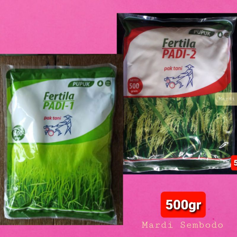 Jual FERTILA PADI 1 | FERTILA PADI 2 cap pak tani original 500gr ...