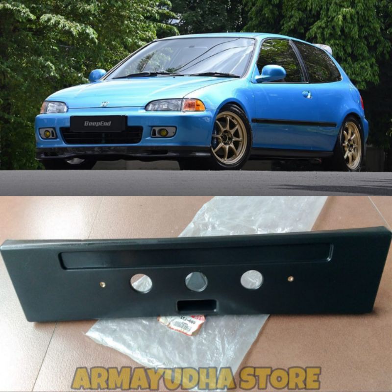 Jual dudukan plat nomor depan front base frame honda civic genio estilo ...