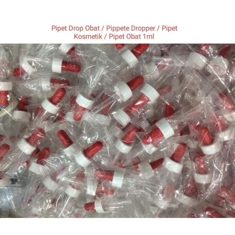 Jual Pipet Drop Obat / Pippete Dropper / Penetes Obat / Pipet Kosmetik ...
