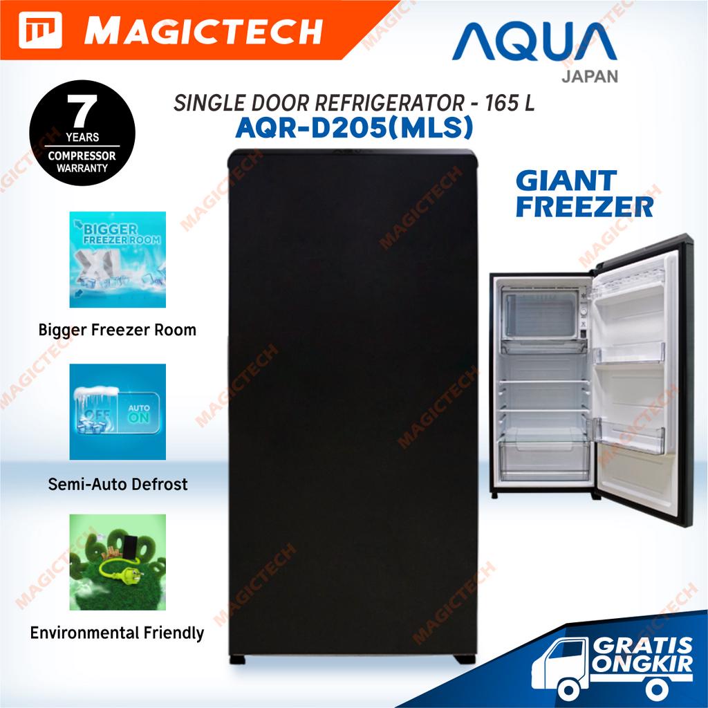 Jual KULKAS AQUA 1 PINTU AQR-D205(MDS) / AQR-D205 - 165L | Shopee Indonesia