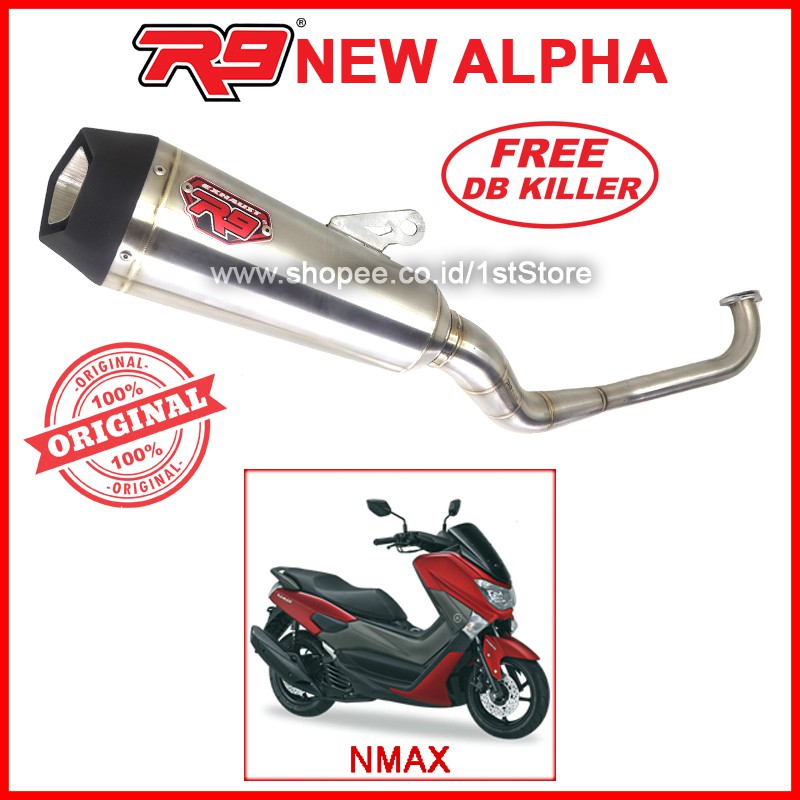 Jual ORIGINAL R9 NEW ALPHA NMAX 150 155 OLD 2015 2016 2017 2018 2019 ...