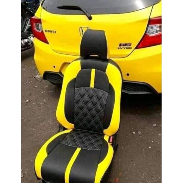 Jual SARUNG JOK MOBIL BRIO SATYA/BRIO RS/BRIO LAMA FULLSET DEPAN ...