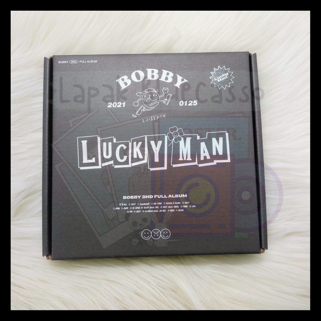 Jual BOBBY Lucky Man Ver. B (ALBUM ONLY) | Shopee Indonesia