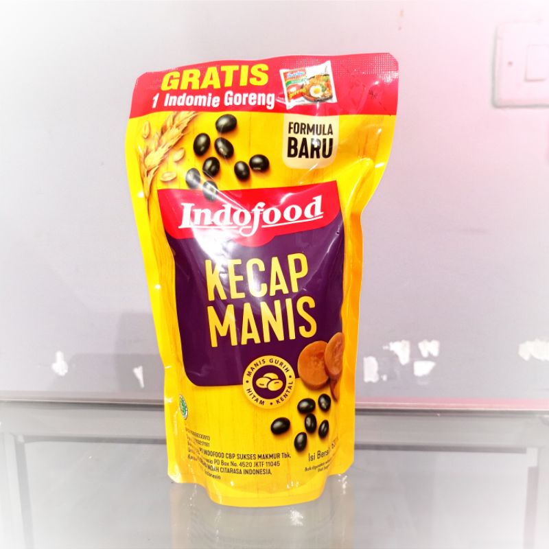 Jual kecap manis refill besar Indofood 520ml | Shopee Indonesia