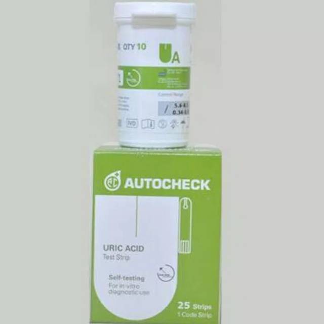 Jual Stik Autocheck ASAM URAT (URIC ACID) | Shopee Indonesia