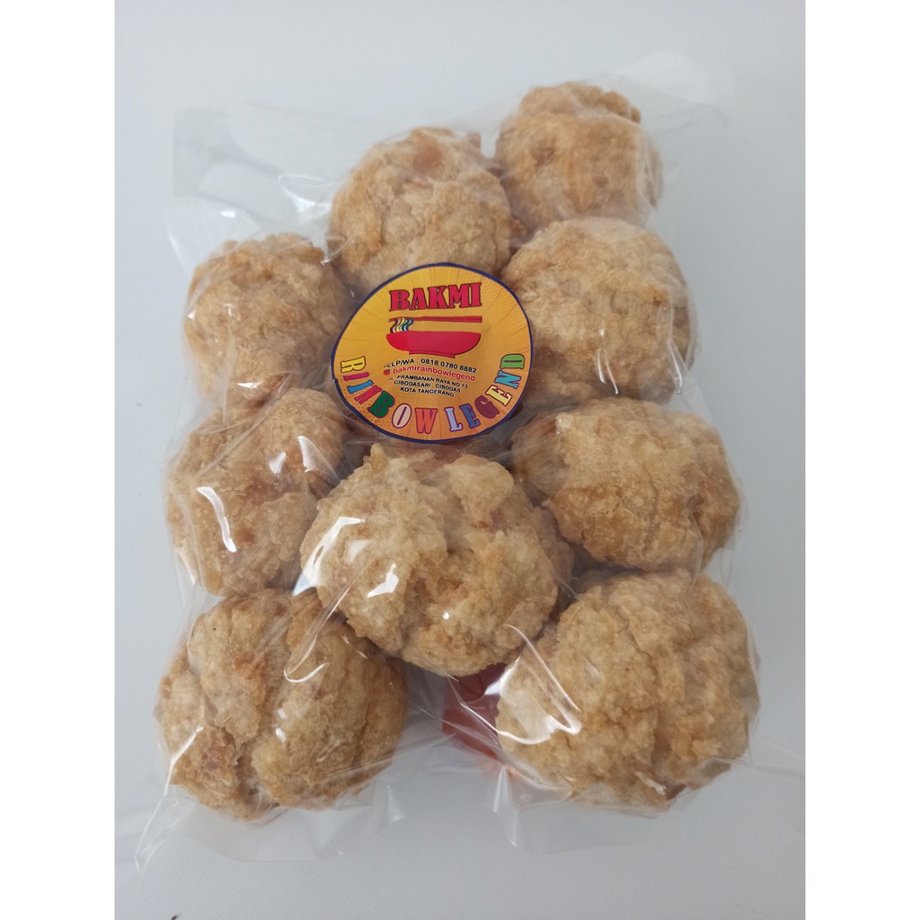 Jual Bakso Goreng ayam/ bakso goreng beku/ Bakso goreng frozen/ Bakso ...