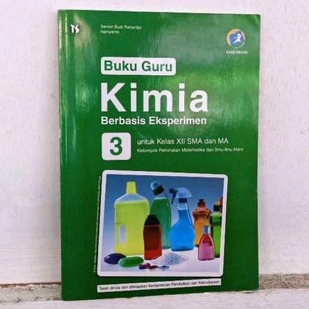 Jual Buku Guru Kimia Berbasis Eksperimen 3 Untuk Kelas XII SMA & MA | Shopee Indonesia