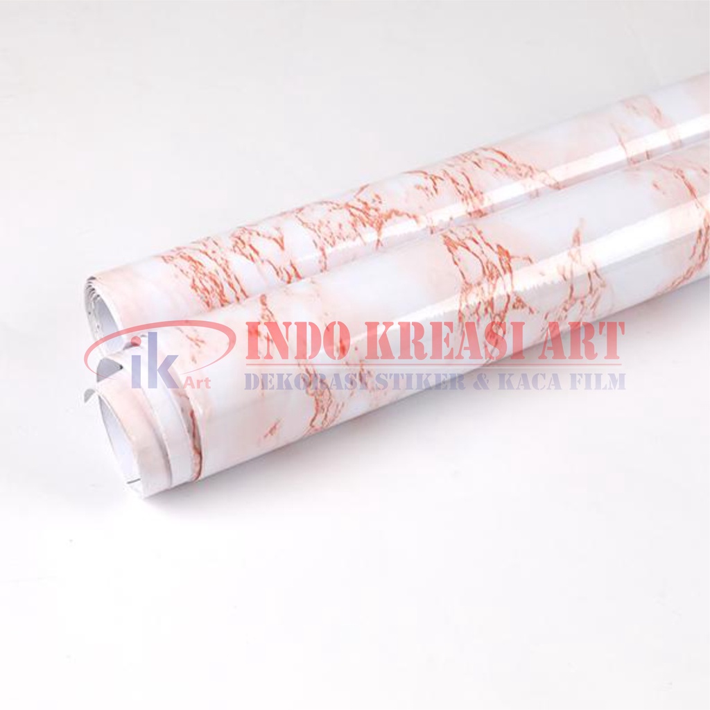 Jual STIKER MOTIF MARMER PINK STICKER 3D GLOSSY WALLSTICKER MARMER ...