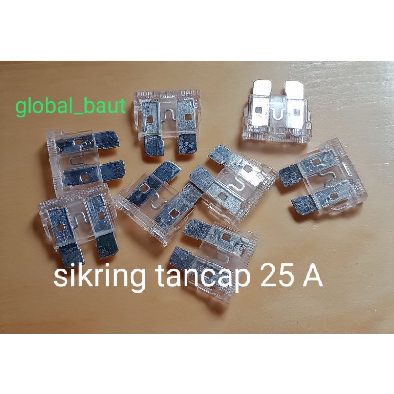 Jual sikring tancap 25 A besar ( 10 pcs ) | Shopee Indonesia