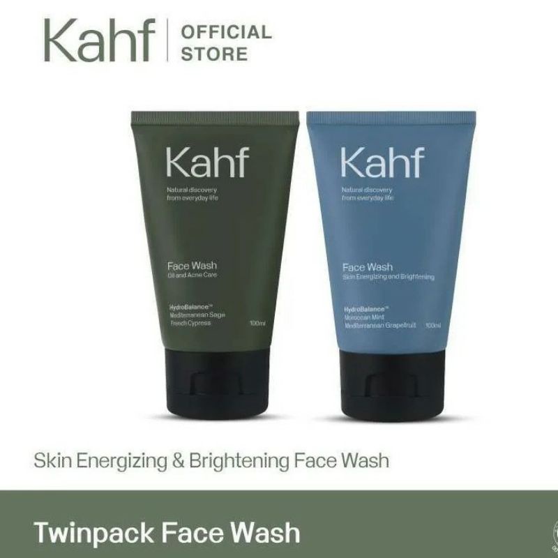 Jual Kahf Oil and Acne Care Face Wash / Kahf Skin Energizing and ...