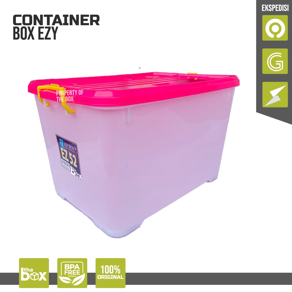 Jual [Free Ongkir] Bsm Box Kontainer Plastik Murah CB 52 Liter ...