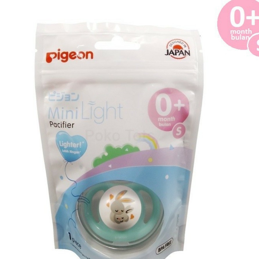 Jual Pigeon Empeng Bayi Mini Light Pacifier | Shopee Indonesia