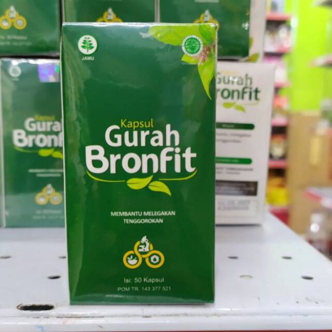 Jual GURAH BRONFIT 50 Kapsul NATURAFIT | Shopee Indonesia