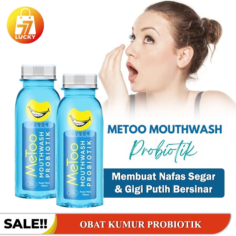 Jual LUCKY77 - [READY STOCK] METOO OBAT KUMUR PROBIOTIK NAFAS SEGAR ...