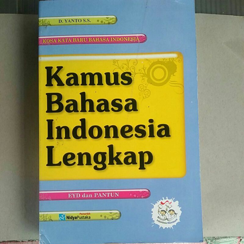 Jual Kamus Bahasa Indonesia Lengkap(original) | Shopee Indonesia