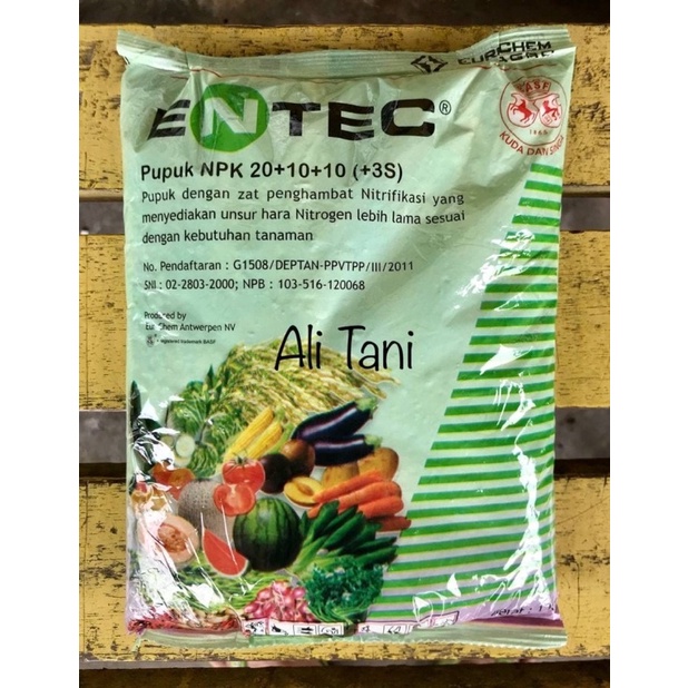 Jual Pupuk NPK Lengkap ENTEC Kemasan 1 KG untuk Pertumbuhan/Vegetatif ...