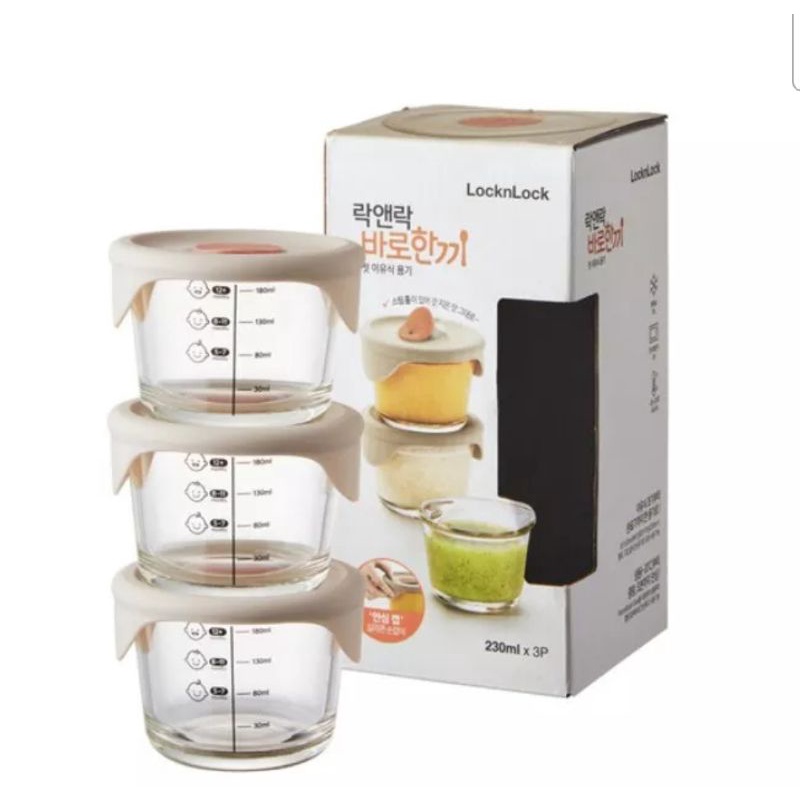 Jual LOCKNLOCK - Baby Round Food Container 230ml | Shopee Indonesia