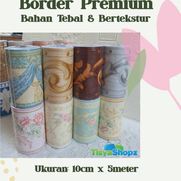 Jual Ready Stok BORDER PREMIUM TEBAL & TEKSTUR PANJANG 5 METER / LIST ...