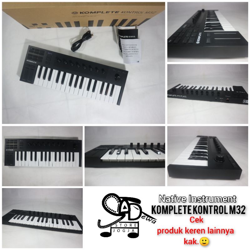 Jual MIDI CONTROLLER KOMPLETE KONTROL M32 NI M 32 KEYBOARD CONTROLER KONTROLER NATIVE INSTRUMENT ...