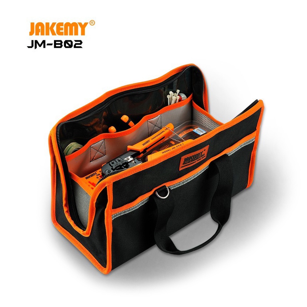 Jual Jakemy JM-B02 Tas Professional Portable Tool Bag Medium Set ...
