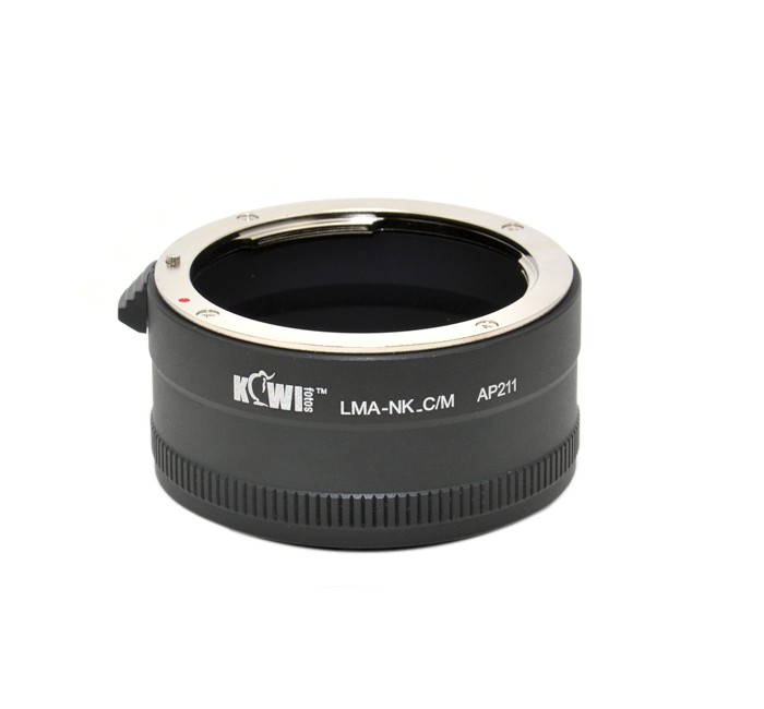 Jual Lens Mount Adapter for Nikon F and AI lenses on Canon EF-M Mount ...