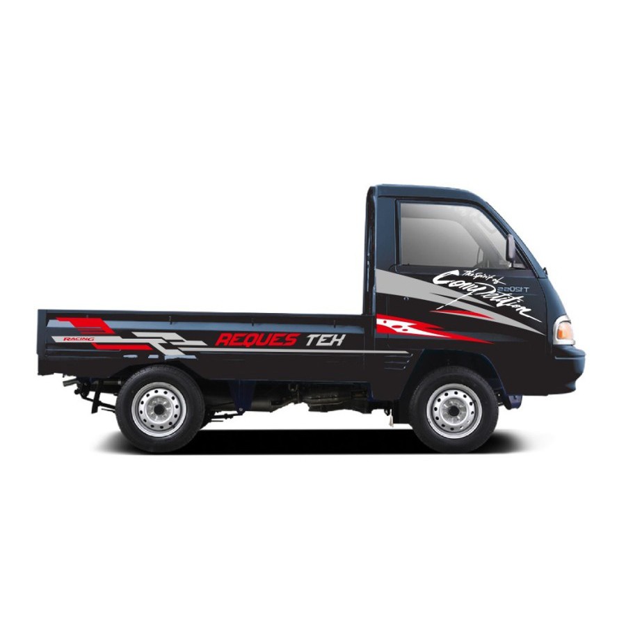 Jual Stiker Mobil Pick Up Custom Teks Stiker Mobil Pick Up Colt T120ss ...