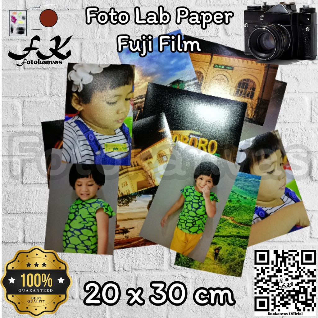 Jual Cetak Foto Paper Fujifilm Kodak 10R 20x30 Doff Mesin Noritsu ...