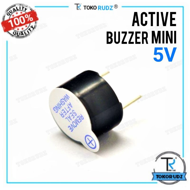 Jual Active Buzzer 5V Speaker Buser Aktif Beeper Arduino | Shopee Indonesia