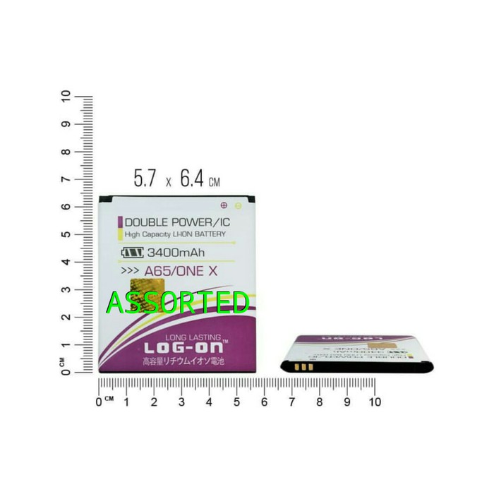 Jual BATERAI/BATTERY LOG ON DOUBLE POWER EVERCOSS A65(ONE X) | Shopee Indonesia