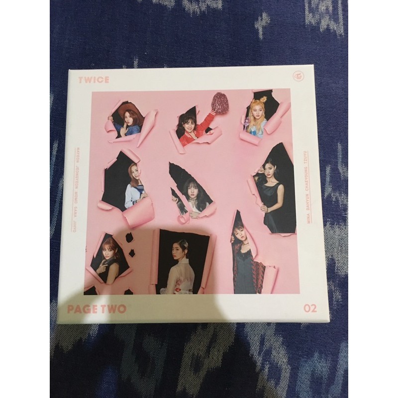 Jual Twice Page Two Cheer Up album bundle (unsealed) | Shopee Indonesia