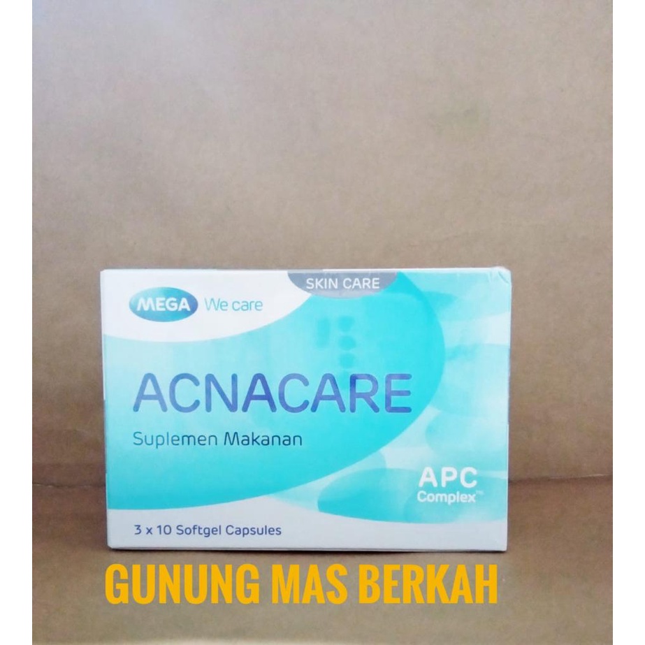 Jual ACNACARE acnacare - vitamin C, E ekstrak salina, mineral zinc dan ...
