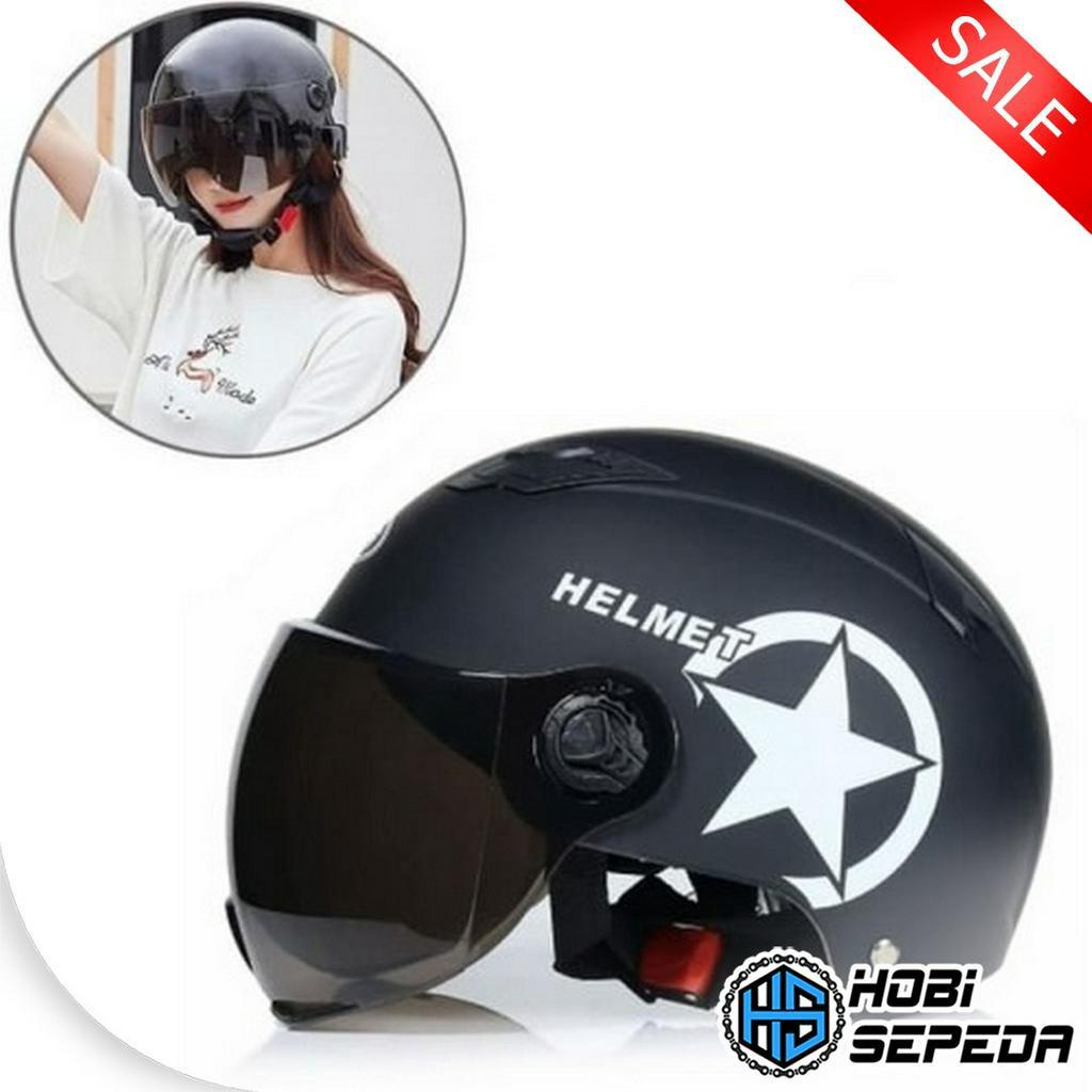 Jual Helm Sepeda Batok Skuter Motor Elektrik Half Face ZORO Keren ...