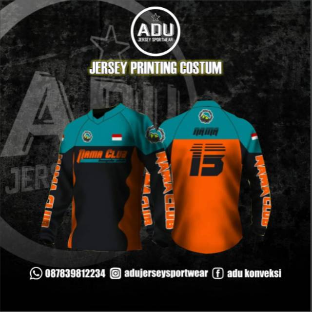 Jual Jersey sepeda custom (tanpa saku) | Shopee Indonesia
