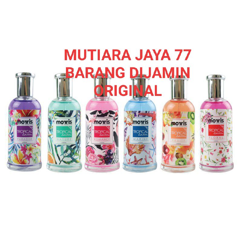 Jual Morris Tropical Parfum original 50 ml | Shopee Indonesia